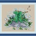 Cute Frogs PDF Cross Stitch Patterns Frog Couple Counted Chart Funny ...