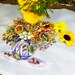 Sunflowers Bouquet PDF Cross Stitch Pattern - Yellow Flowers Counted ...
