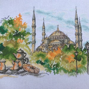 Istanbul the Blue Mosque PDF Cross Stitch Patterns - Istanbul Counted ...