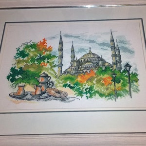 Istanbul the Blue Mosque PDF Cross Stitch Patterns - Istanbul Counted ...