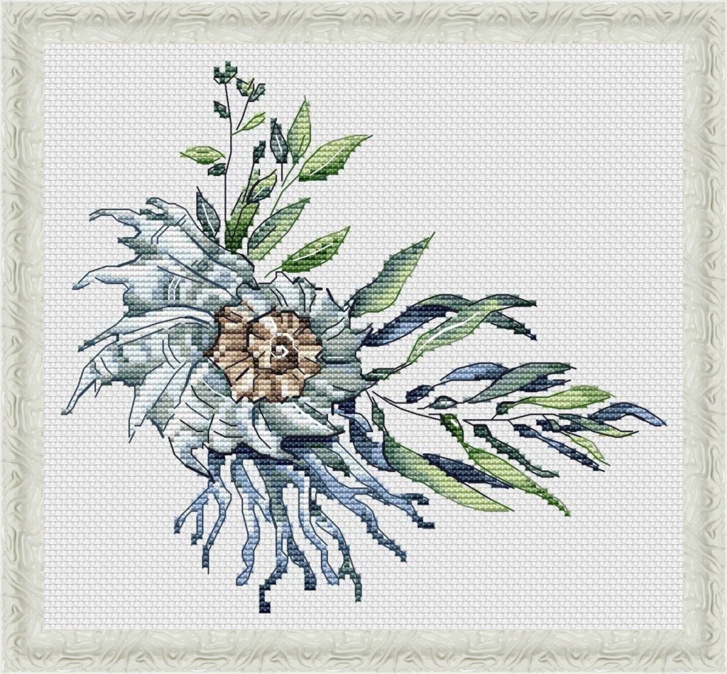Sea Shell PDF Cross Stitch Pattern Ocean's Dreams | Etsy