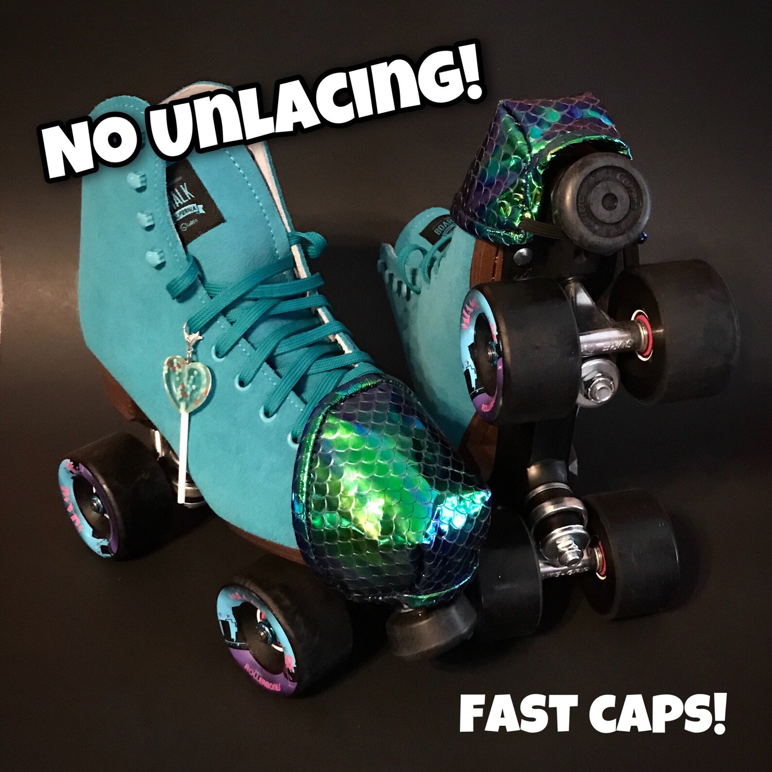 FAST CAP Roller Skate Toe Guards. Roller Skate Toe Caps - Etsy