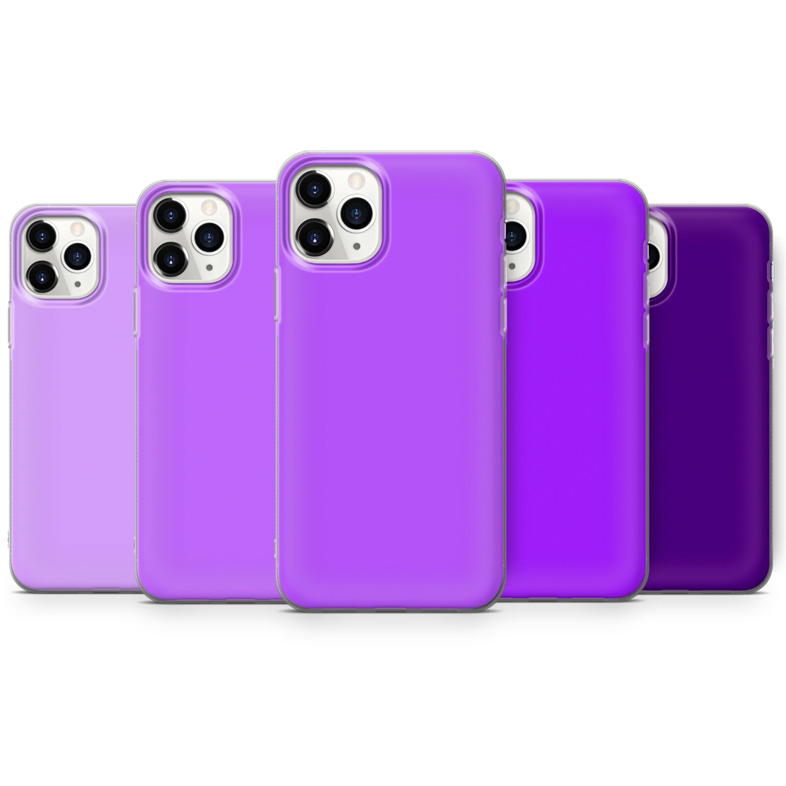 Lavender Phone Case Dark Purple Pastel Cover Gift for Her Him iPhone 15 ...