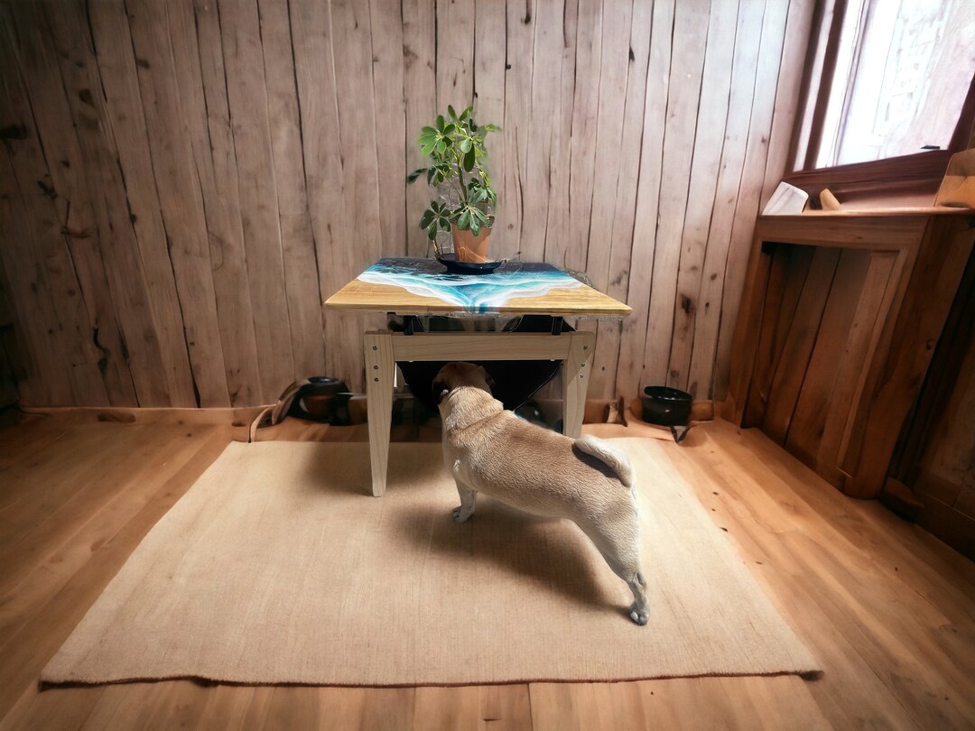 Side Table With Pet Bed Cat Bed Table Auxiliary Table With - Etsy