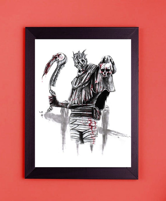 DBD The Wraith art print / A4 dead by daylight | Etsy