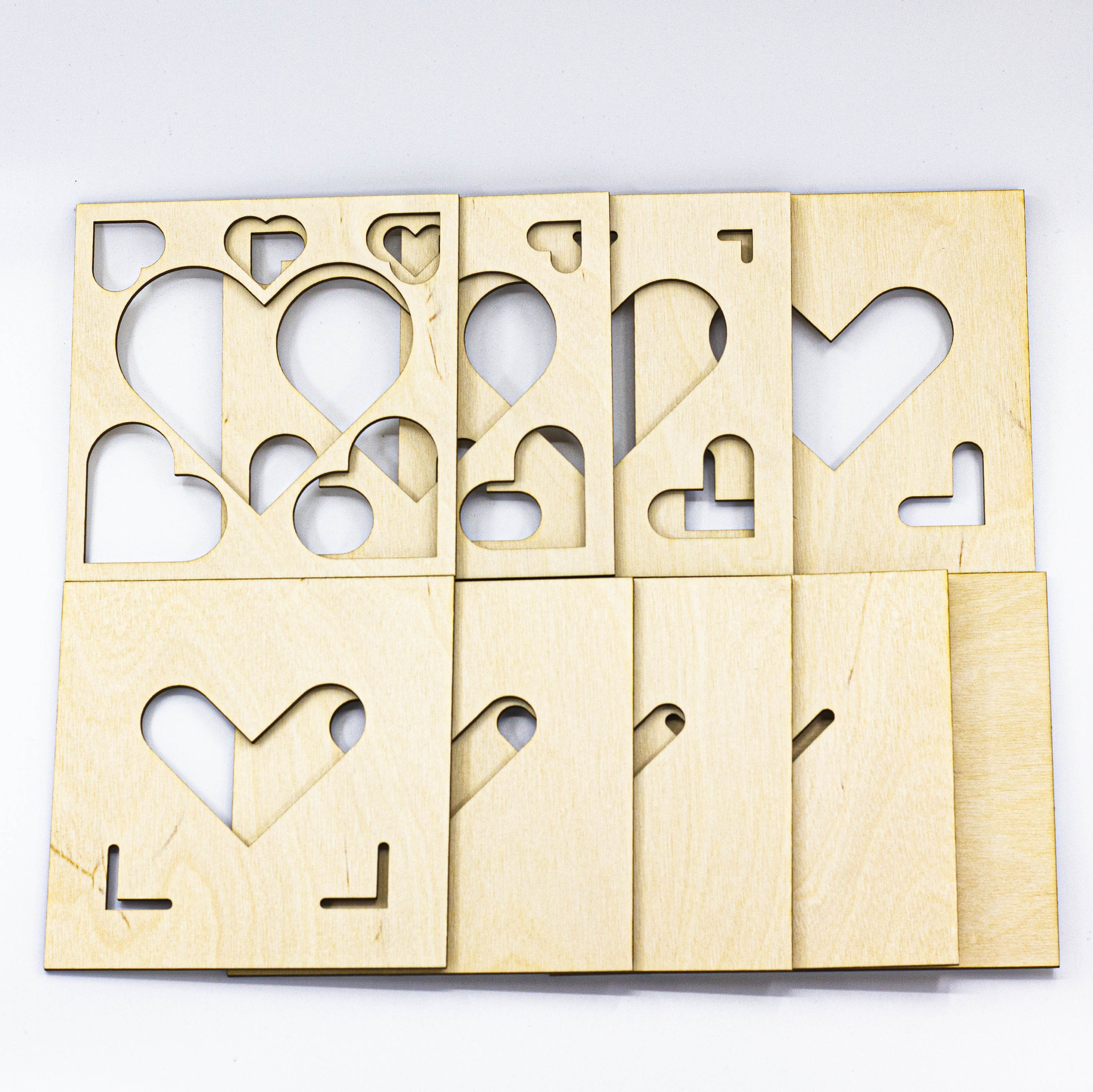 Multi-layered Heart Digital Design File. SVG | Ai | PDF | DXF. Heart ...