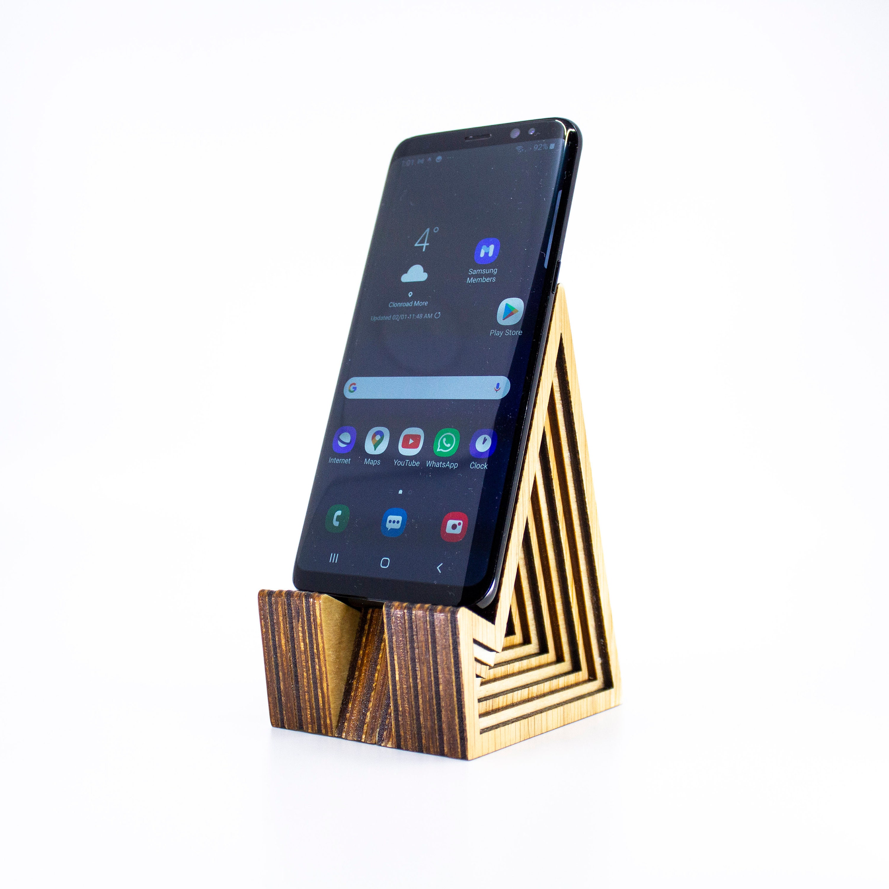 Phone Stand SVG File of Unique Commercial License, Multiple File Types ...
