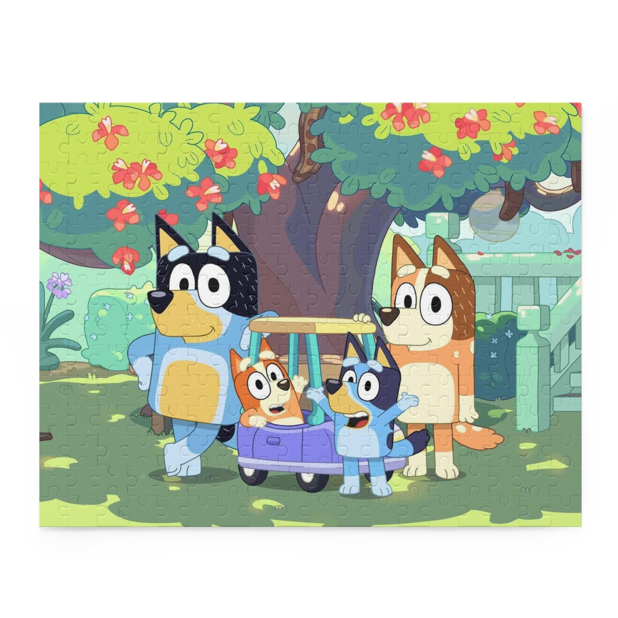 Bluey Puzzle (252-piece) - Etsy