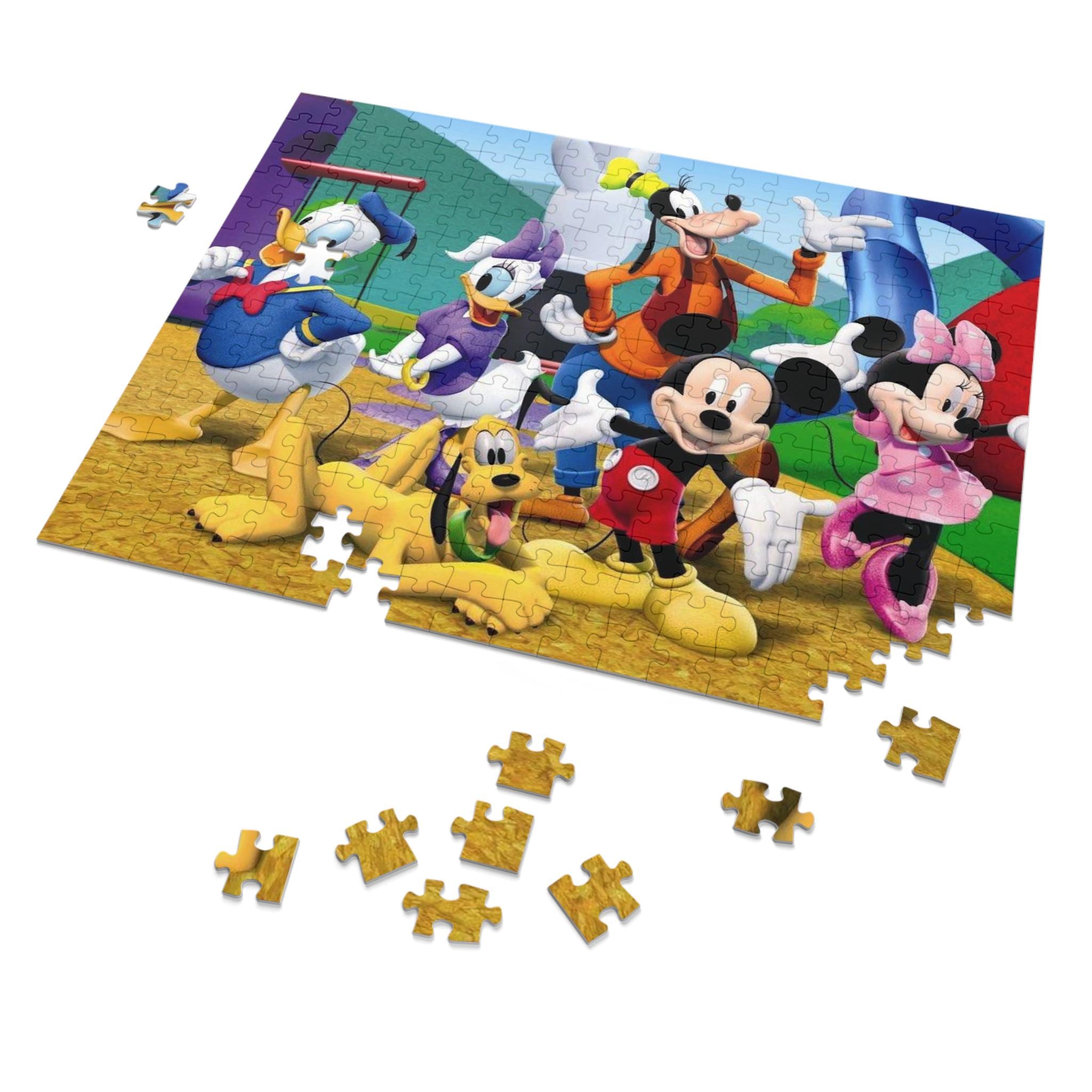Mickey Mouse Club Jigsaw Puzzle (30, 110, 252, 500,1000-piece) - Etsy