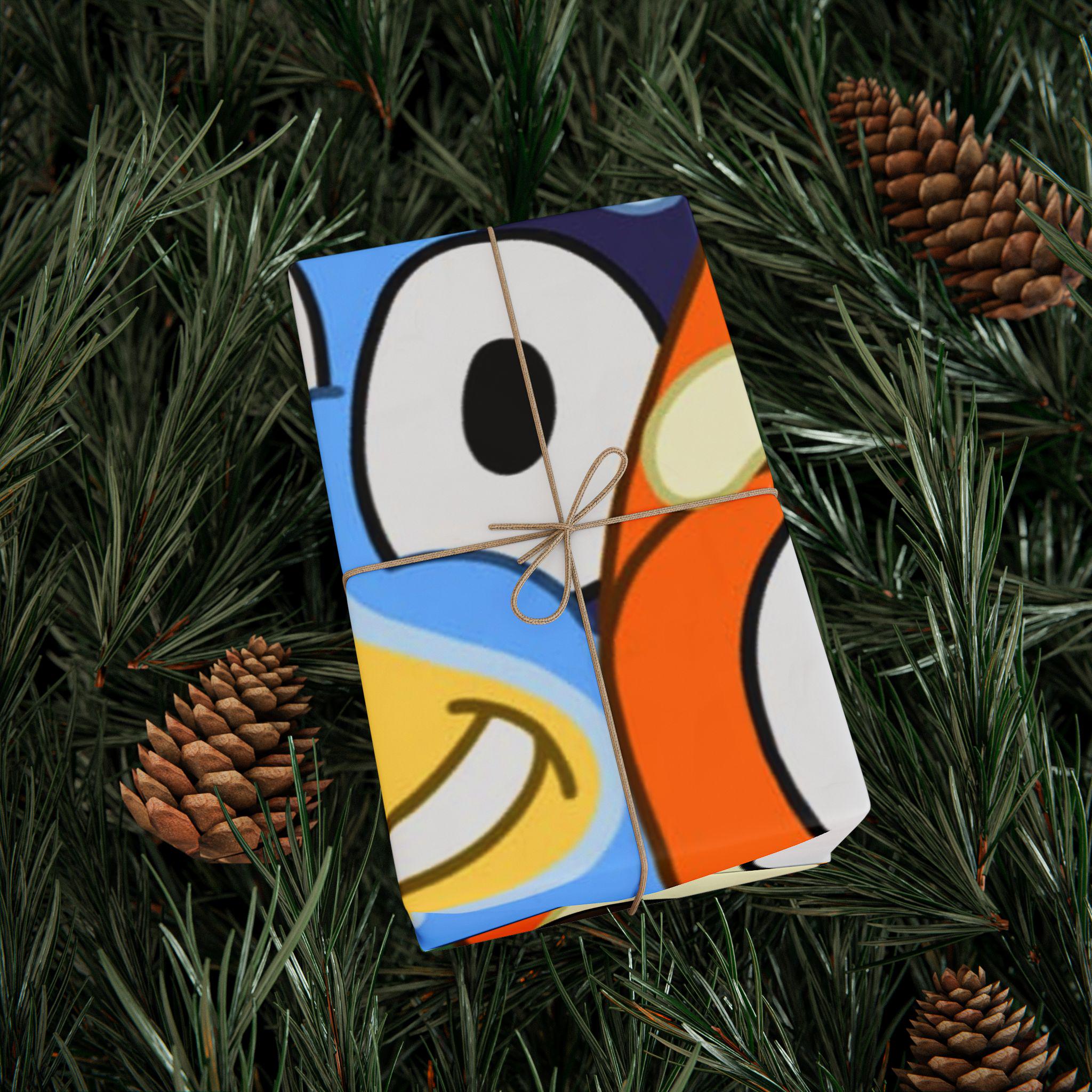 Bluey Wrapping Paper - Etsy