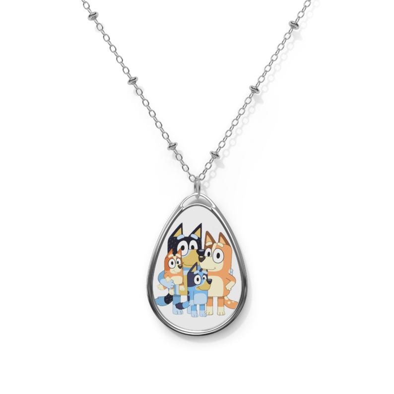 Bluey Necklace - Etsy