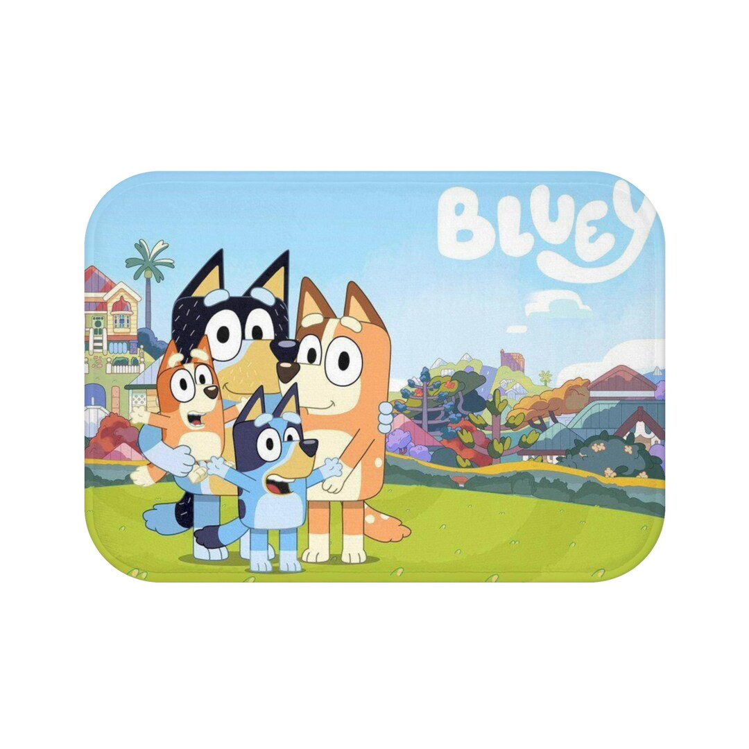 Bluey Bath Mat - Etsy