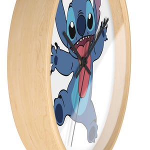 Stitch Wall Clock - Etsy