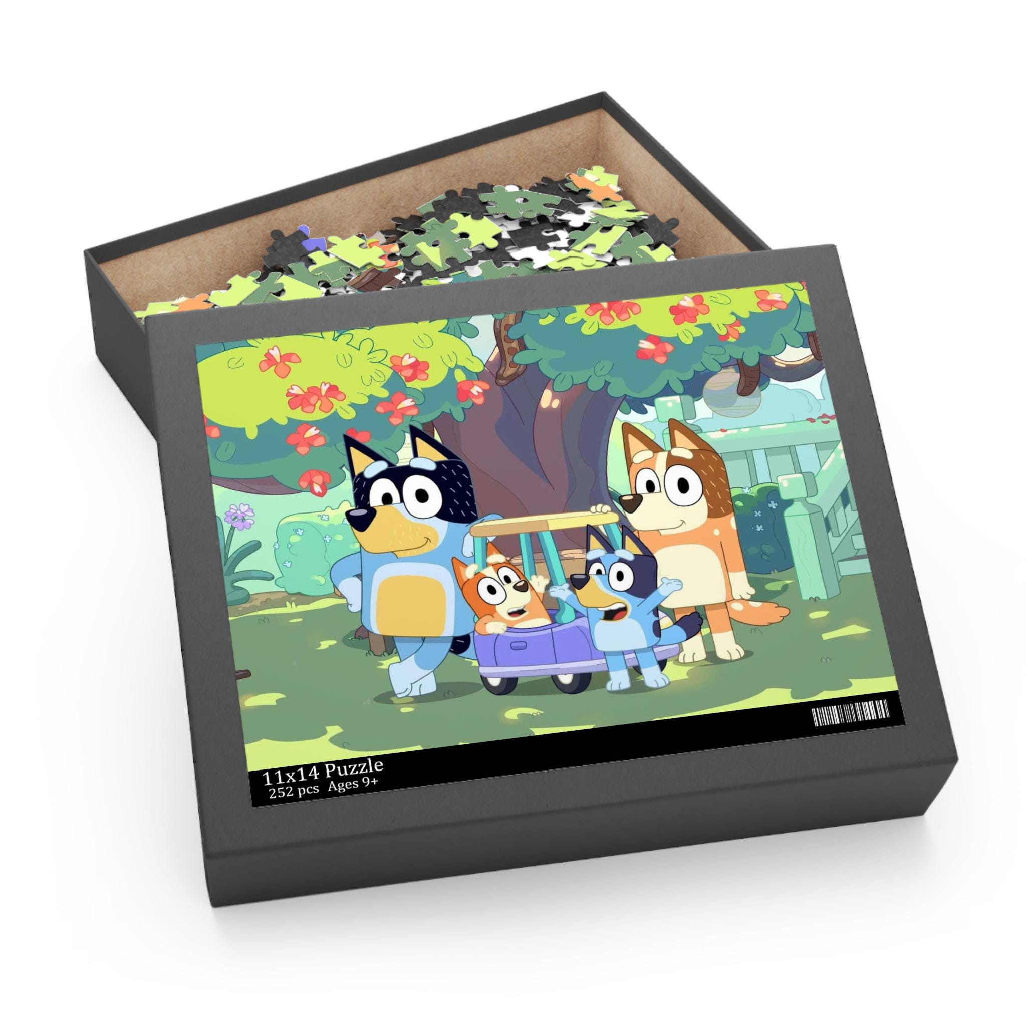 Bluey Puzzle (252-piece) - Etsy