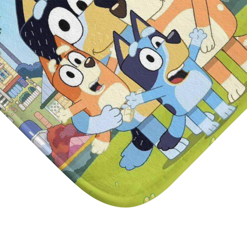 Bluey Bath Mat - Etsy