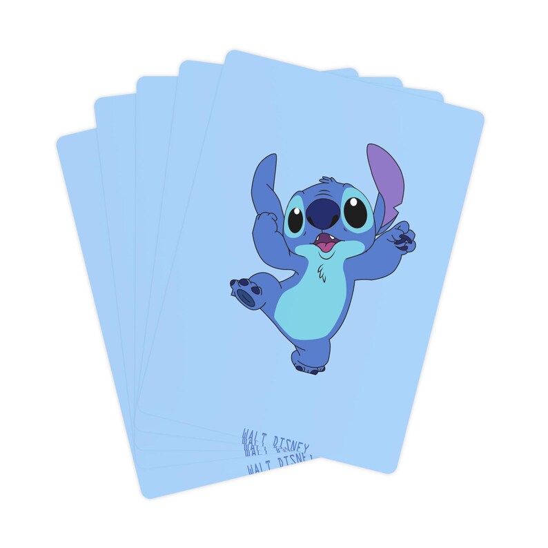 Stitch Playing Cards - Etsy