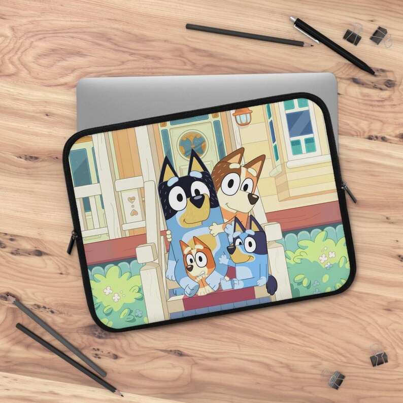 Bluey Laptop Sleeve, Back to School - Etsy