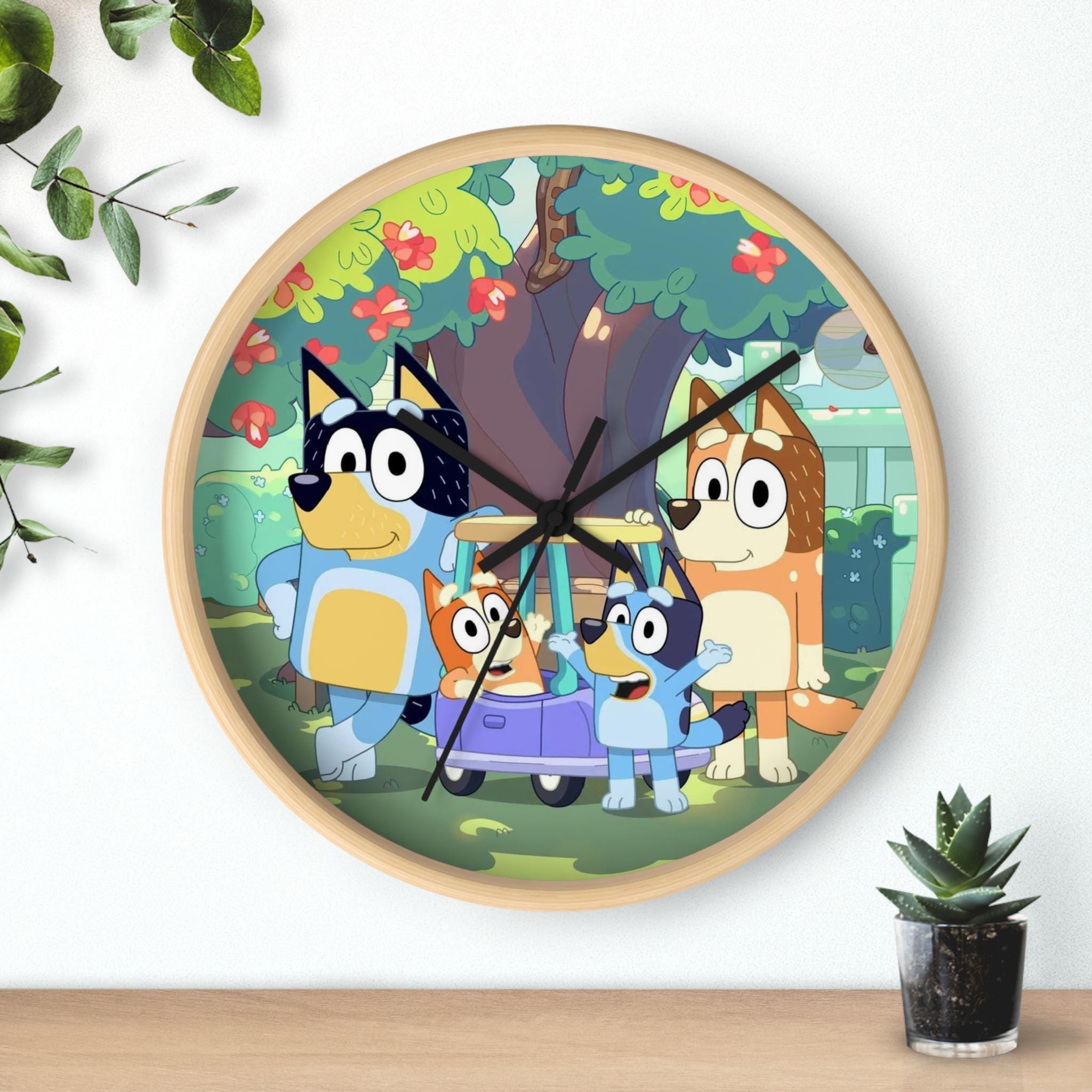 Bluey Wall Clock - Etsy