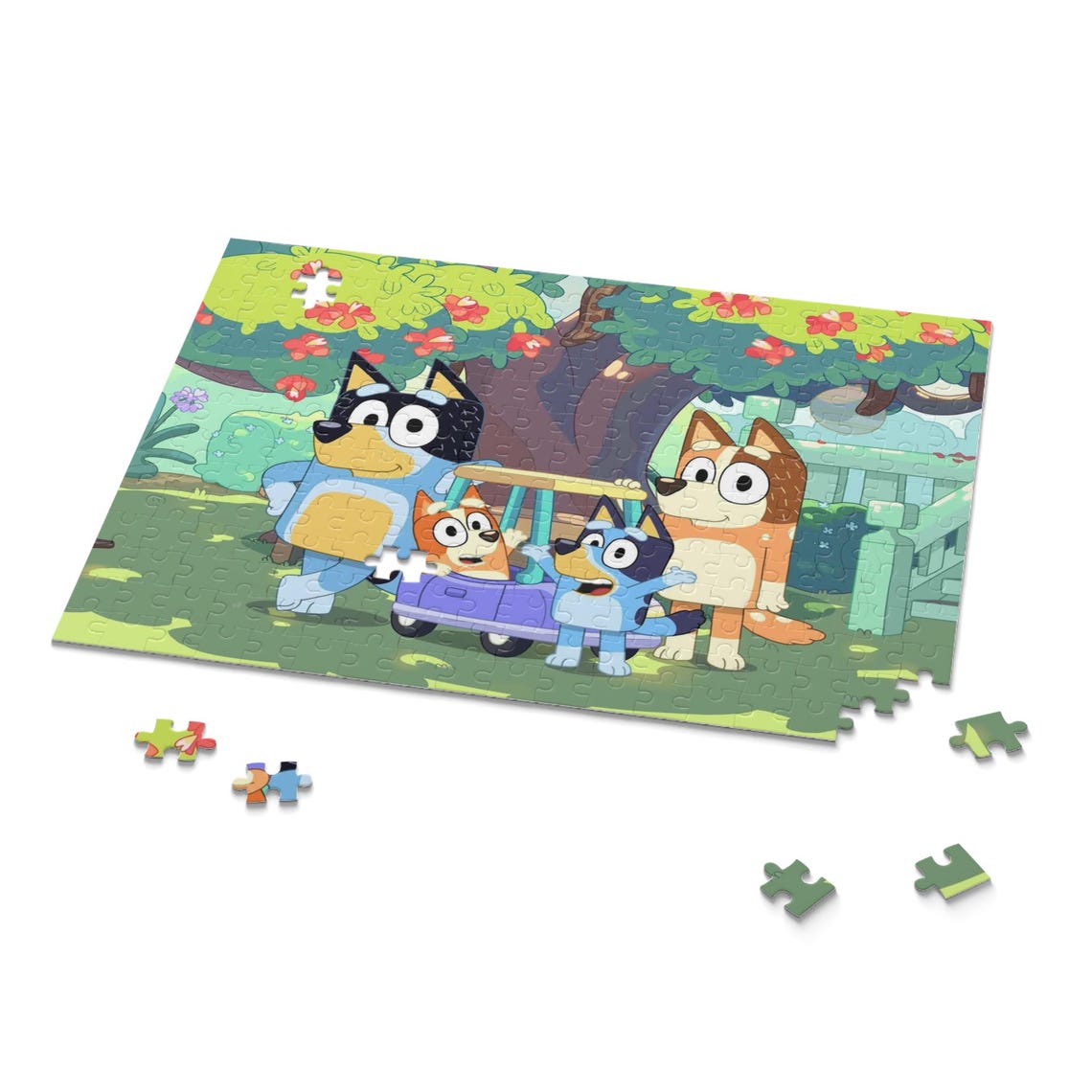 Bluey Puzzle (252-piece) - Etsy