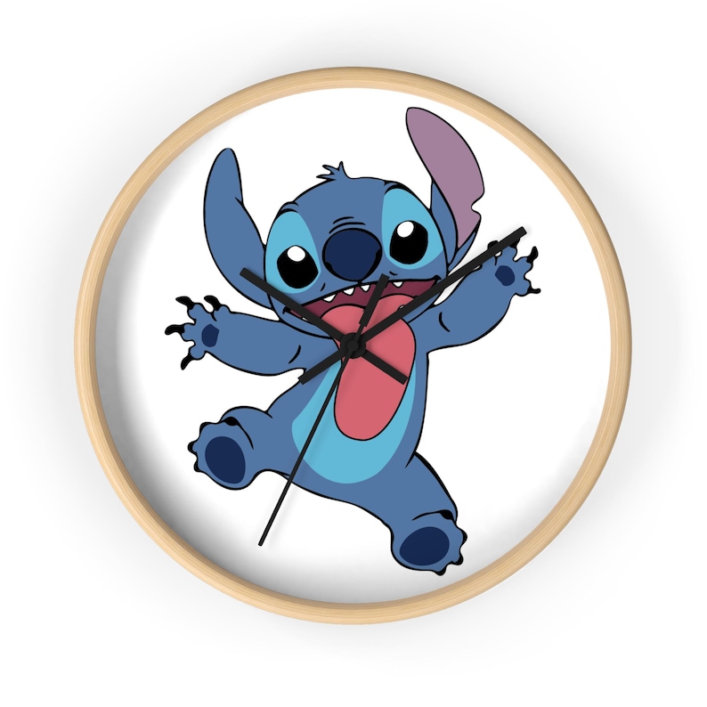 Stitch Wall Clock - Etsy