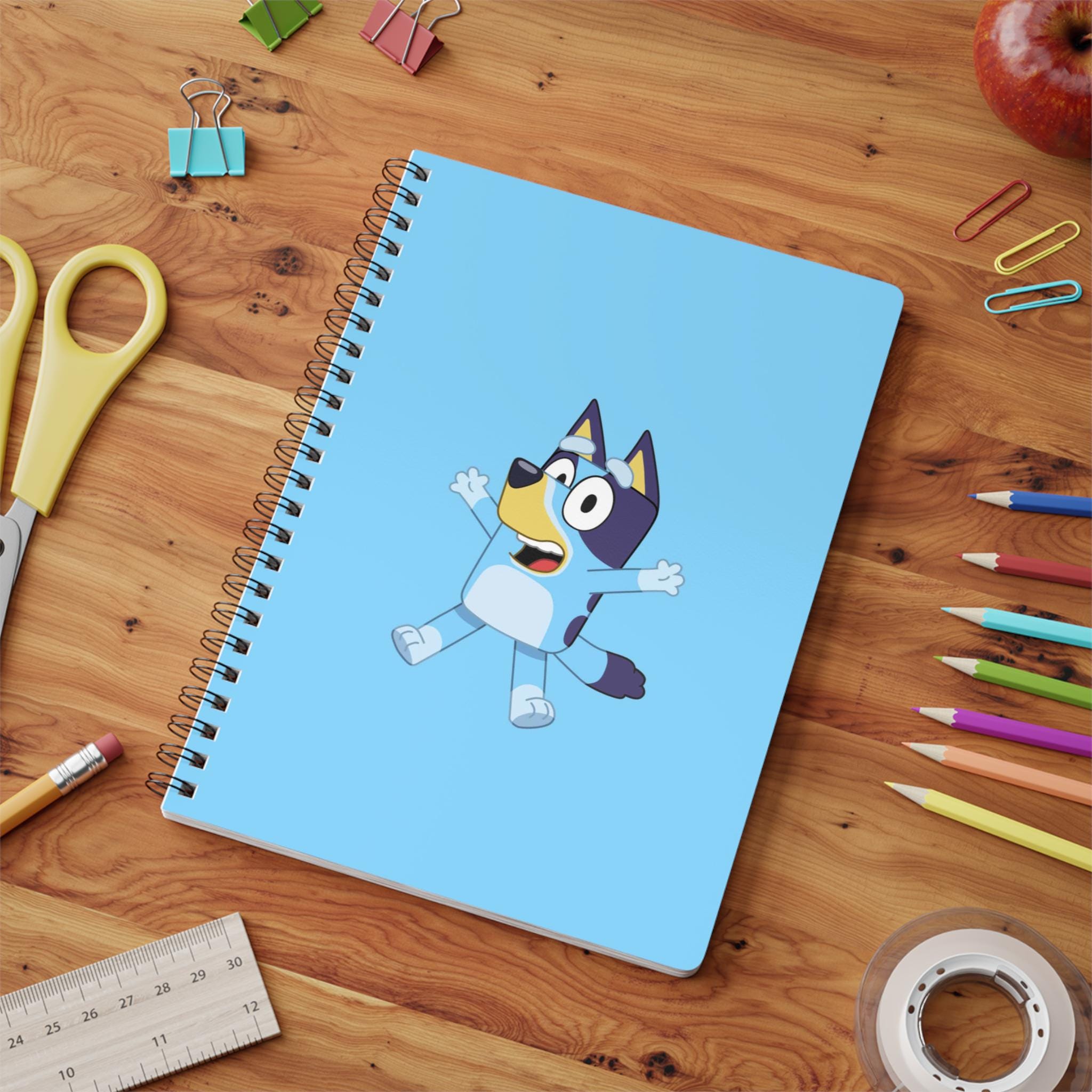 Bluey Softcover Notebook, A5 - Etsy
