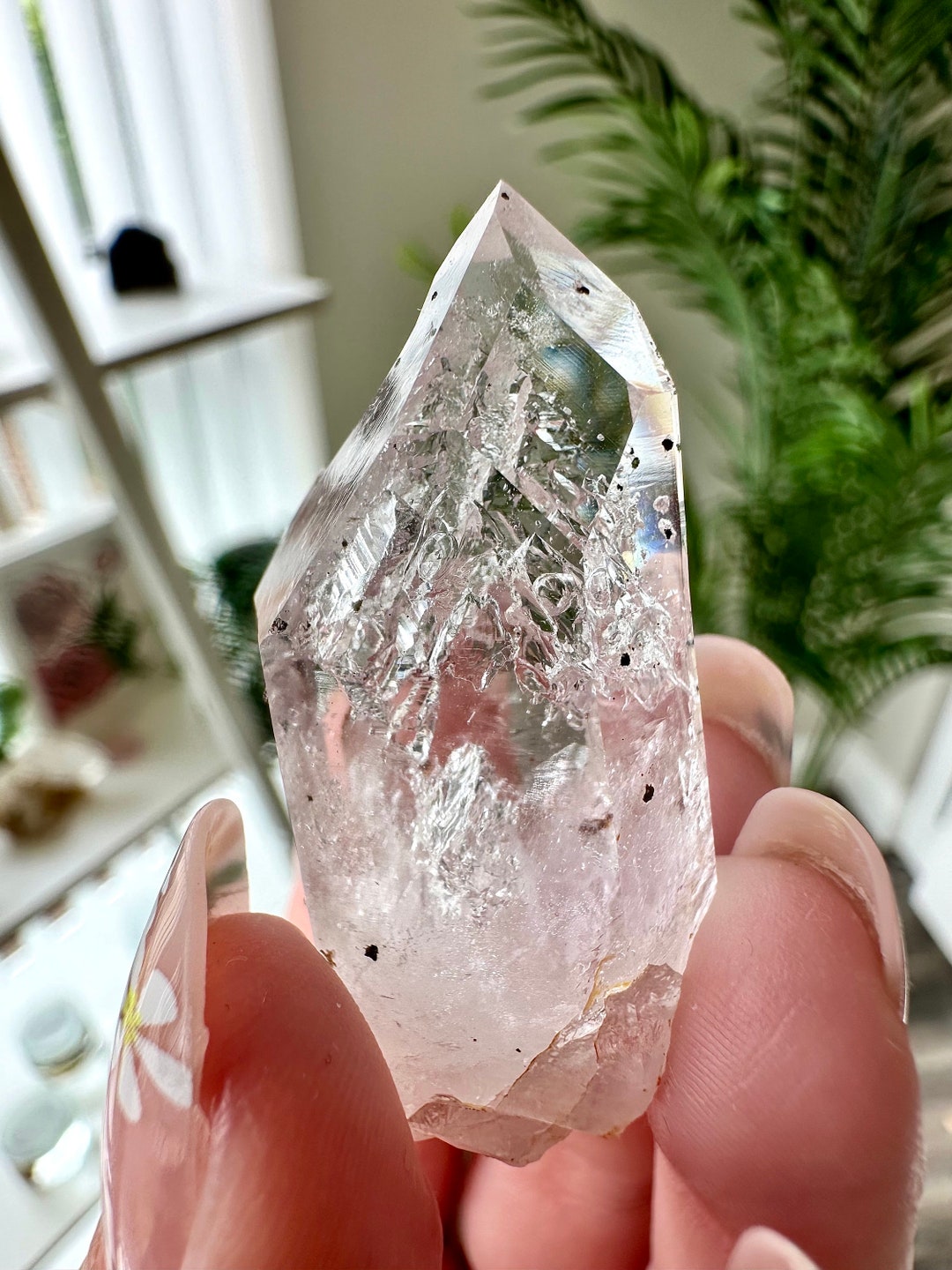 Enhydro Amethyst With Rare Botryoidal Clinochlore Inclusions From ...