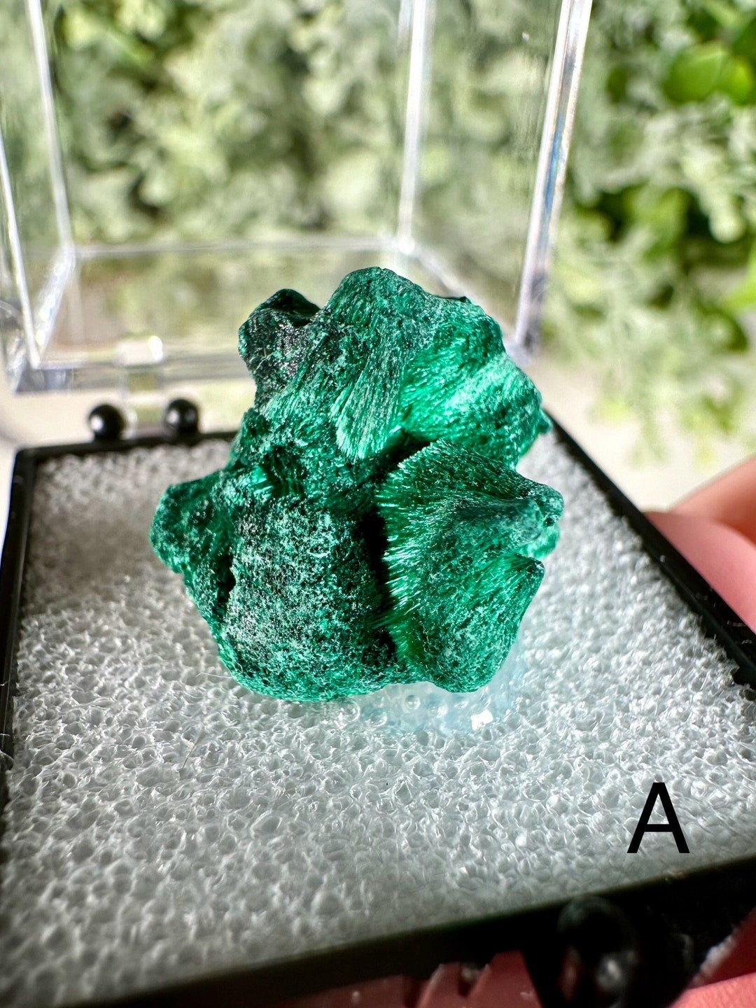 Raw Velvet Malachite / Fibrous Malachite Crystal Specimen Choose Your ...