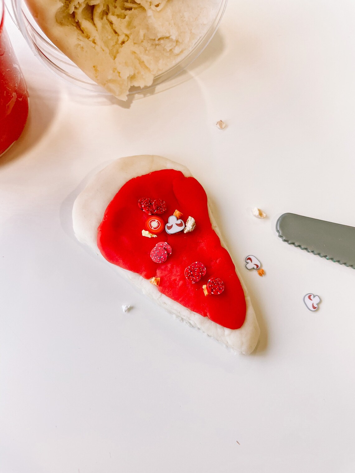 Pizza Play Dough Sensory Kit Pizza Kit Play Dough Kit | Etsy