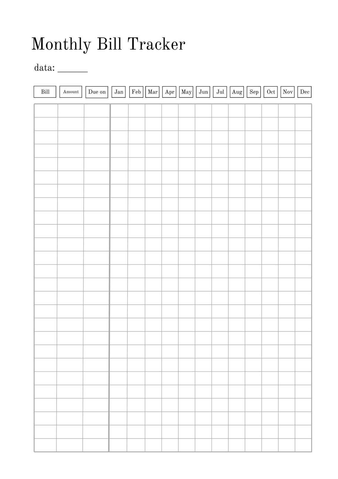 Finance Budget Planner Pdf Printable Planner Savings Tracker Bills ...