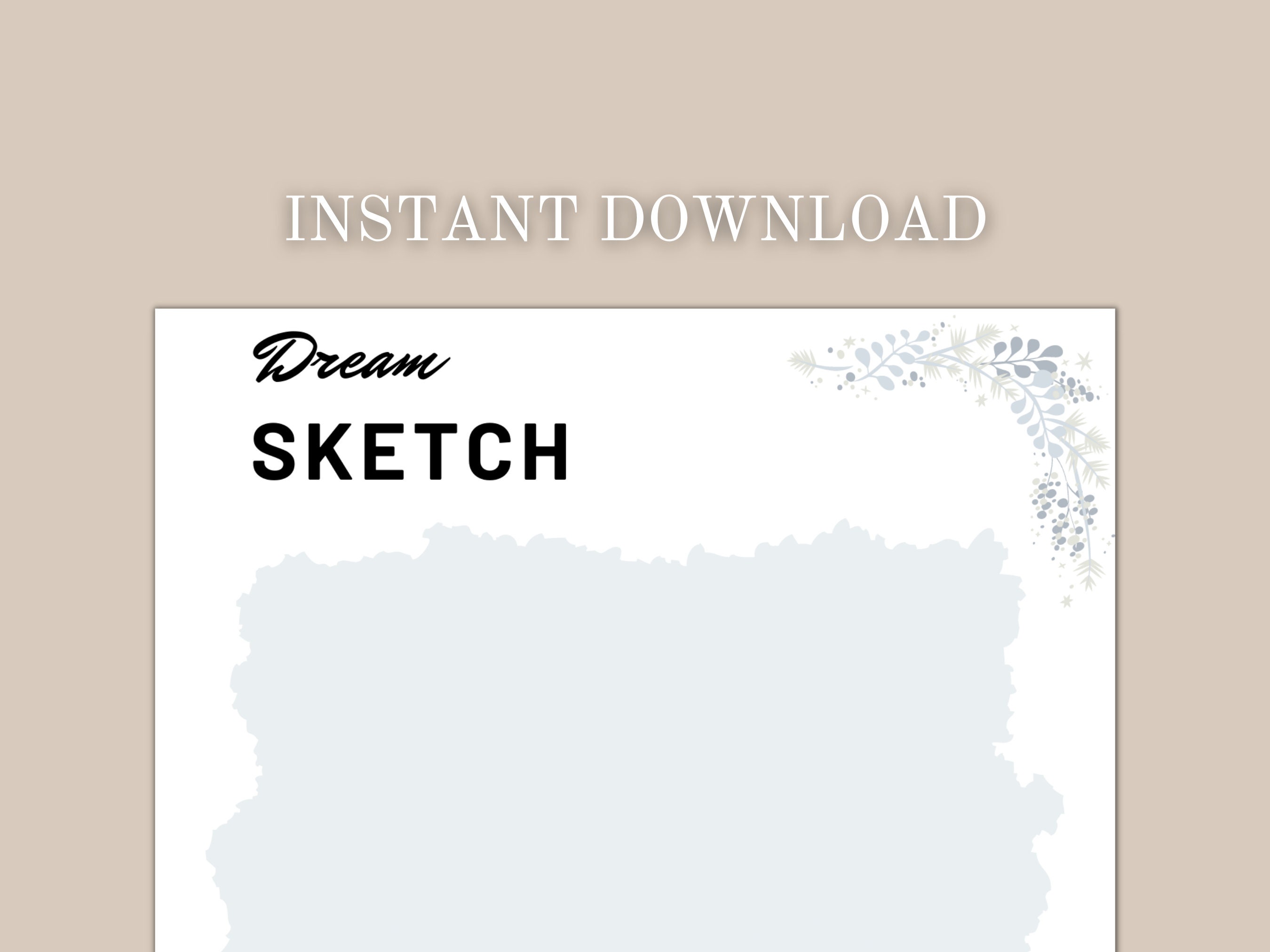Dream Planner | Dream Journal Printable | Dream Journal Pdf Digital ...
