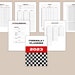Formula One Journal, F1 Drivers Points Tracker, Formula 1 Printable ...