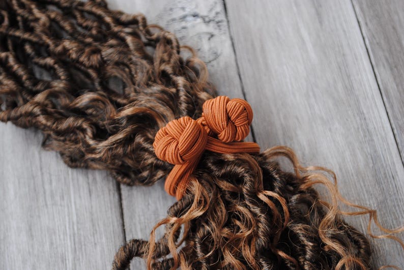 Handmade Dreadlock Tie | Elastic Hair Band for Braids | Dreadlock ...