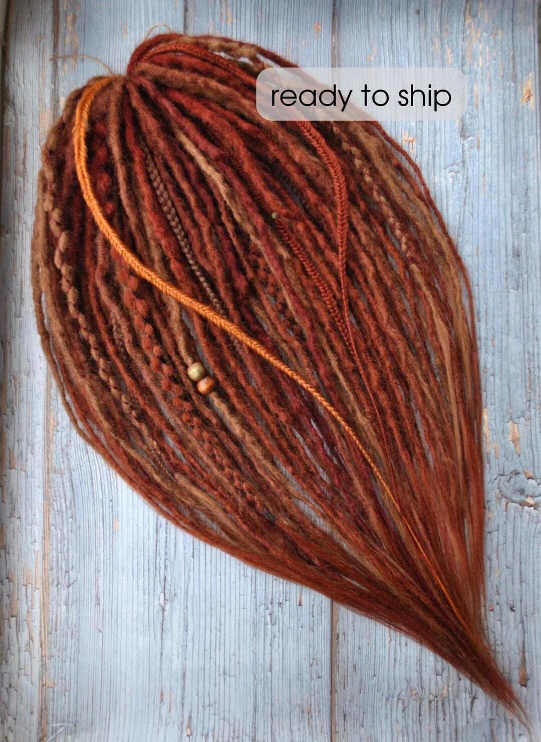 Mix Crochet Dreadlocks Copper Terracotta Red Ginger Brown Sugar ...