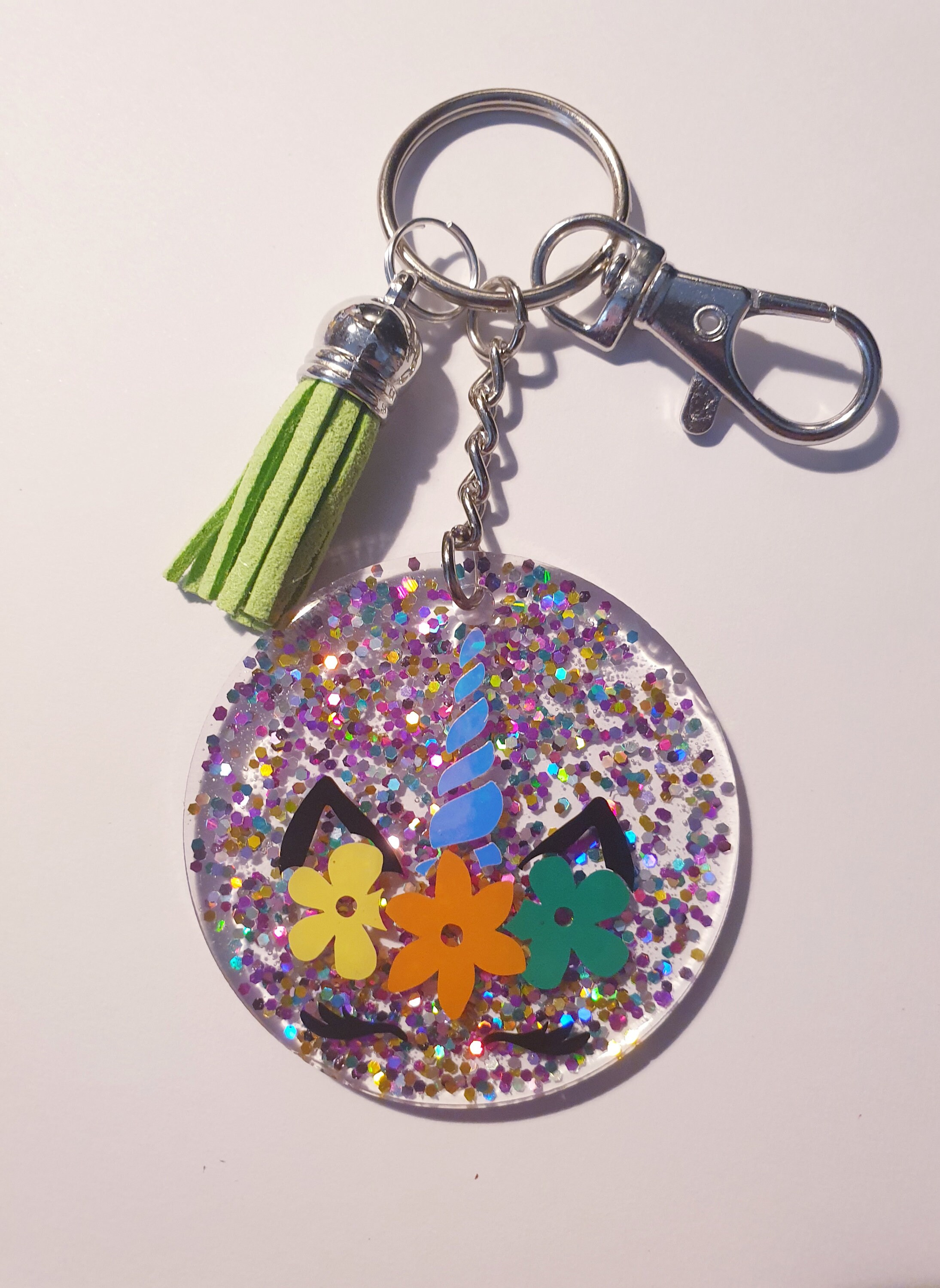 Cute Keyrings Kids Keyrings Sunflowers Bee Gifts Cupcakes | Etsy UK