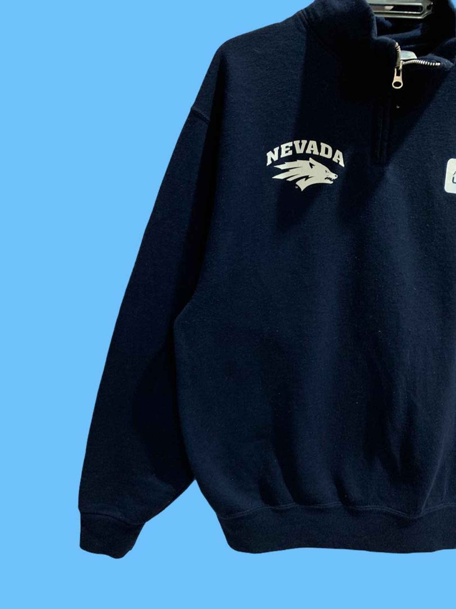 Vintage 90s Nevada Sweatshirt Jumper Crewneck Jerzees Pullover Sweater ...