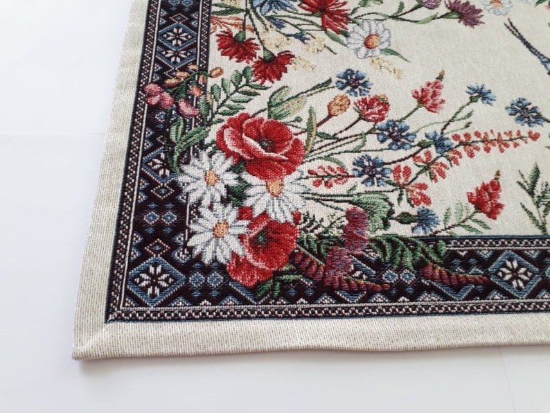 Summer Gobelin Table Runner Summer Gobelin Etsy