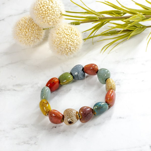 Ceramic Bracelet - Etsy