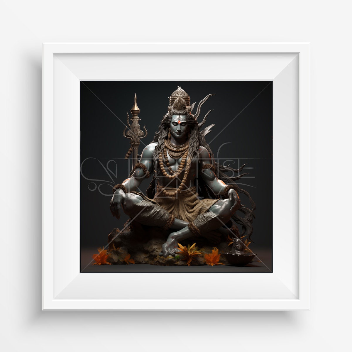 Shiva, Mythical, Shiva Wall Design, Hindu God, Lord Shiva, Indian Wall ...