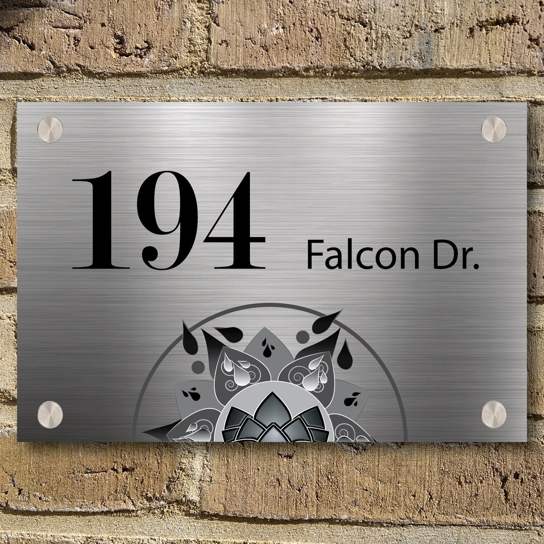 Personalized Address Sign, Street Name, Unique Home Décor, Add Your ...