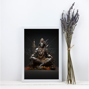 Shiva, Mythical, Shiva Wall Design, Hindu God, Lord Shiva, Indian Wall ...