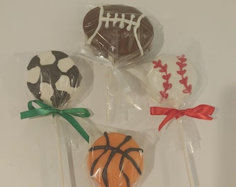 1dz. Sports Theme Cake Pops. Basketball Cake Pops. Soccer Cake Pops ...