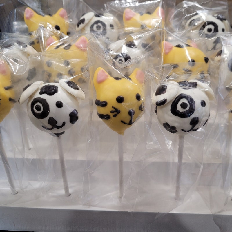 Animal Cake Pops - Etsy
