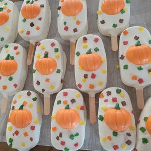 Fall Cake Popsicles - 1 Dozen - Etsy
