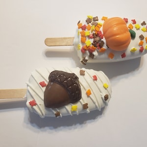 Fall Cake Popsicles - 1 Dozen - Etsy