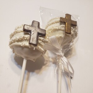 Communion Christening Confirmation Cake Pops (1 Dozen) - Etsy