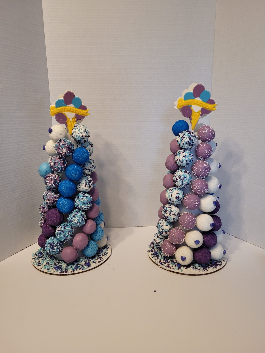Happy Birthday Cake Pop Stand, Tower, Center Piece - Etsy