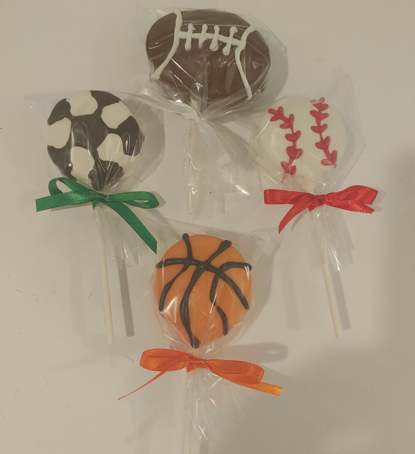 Sports Cake Pops- Basketball, Football, Soccer, Baseball - Etsy