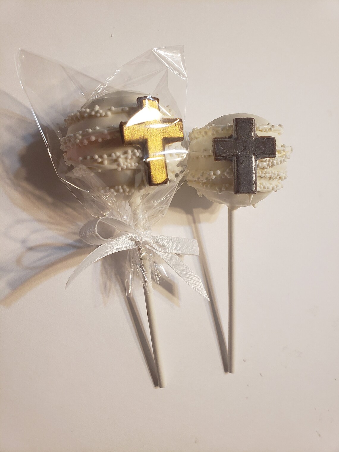 Communion Christening Confirmation Cake Pops 1 Dozen - Etsy