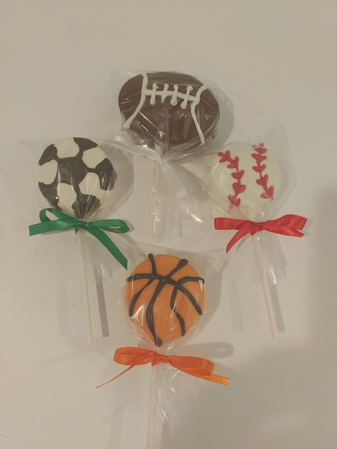Sports Cake Pops- Basketball, Football, Soccer, Baseball - Etsy