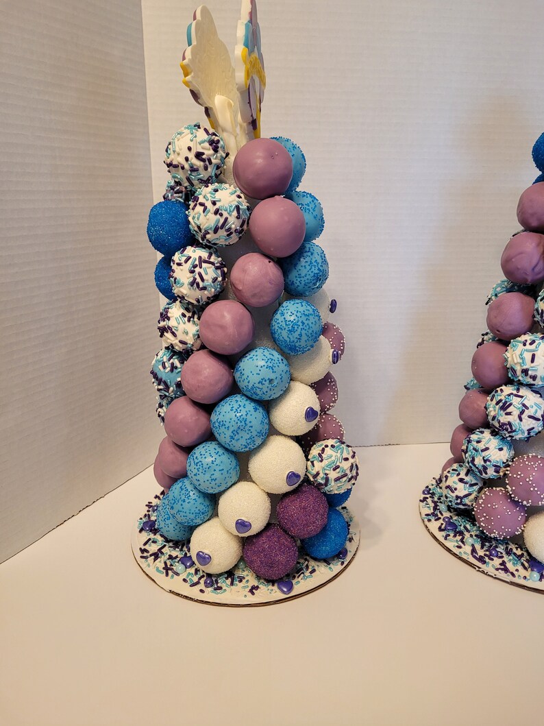 Happy Birthday Cake Pop Stand, Tower, Center Piece - Etsy